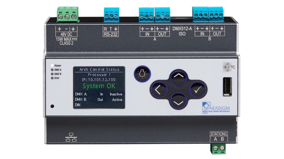 ETC Releases New Paradigm Processors | designinglighting