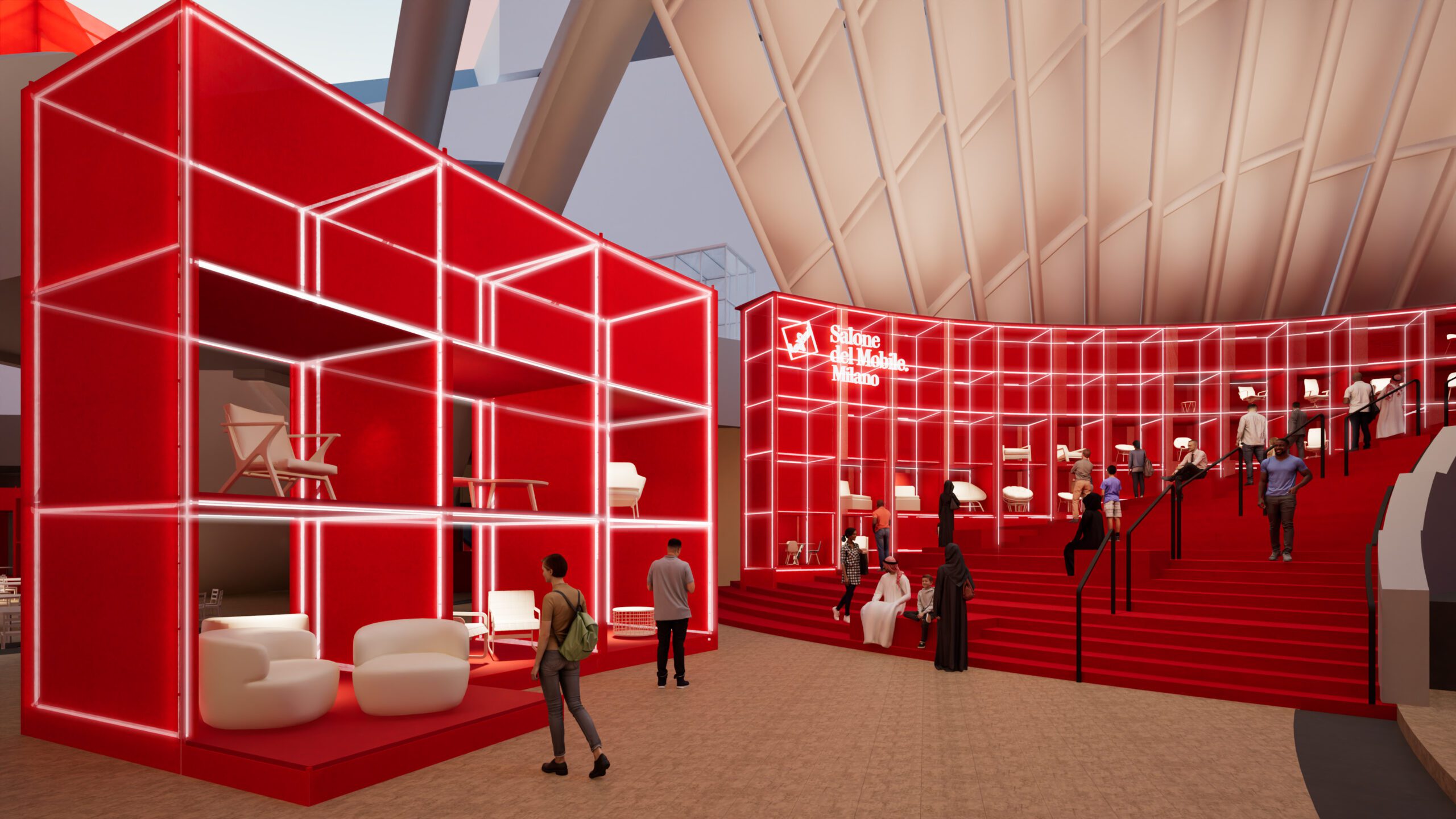 Salone del Mobile.Milano Brings Its Vision to Riyadh with Red in ...